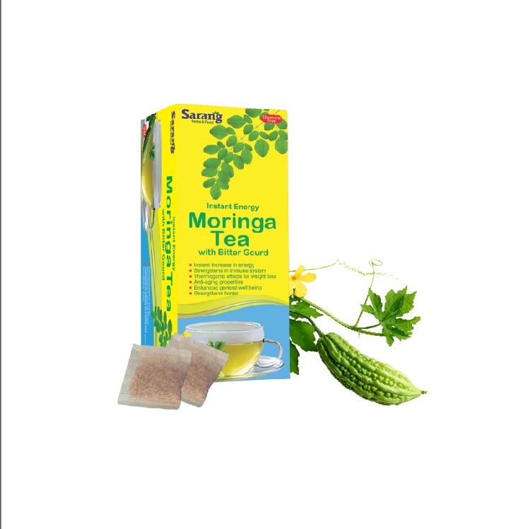 Moringa Tea bags with Bitter Grout – Sarang