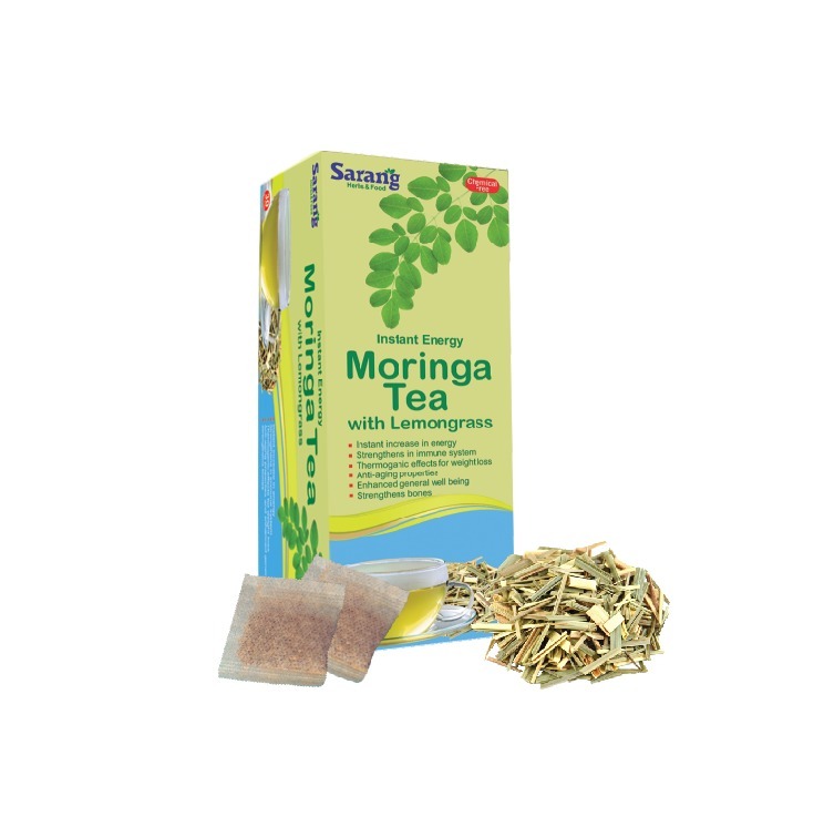 Moringa Tea bags with Lemongrass – Sarang